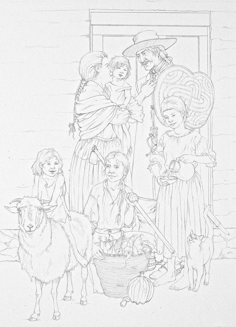 Into History : Picture This: A Spanish Colonial Family, Part 3