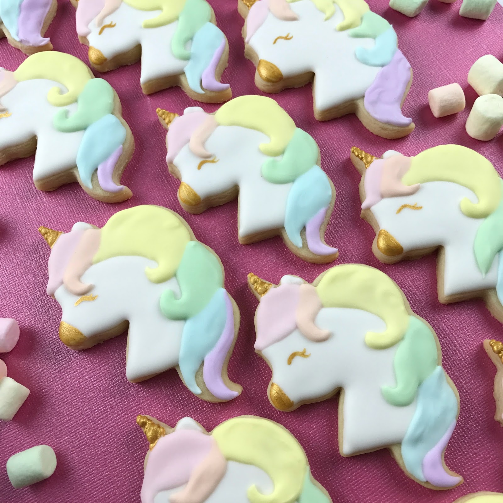 Dreamy Pastel Unicorn Cookies | Sweet Jenny Belle - easy sugar cookie ...