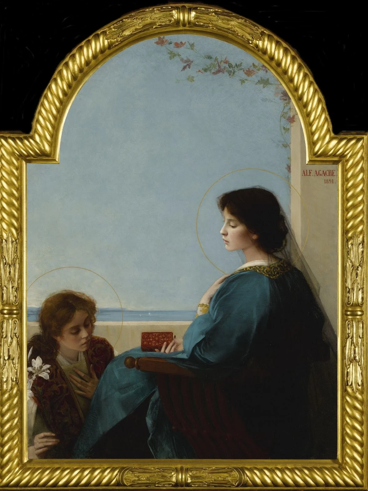 Alfred Agache (1843-1915) | Academic painter | Fine Art Masters