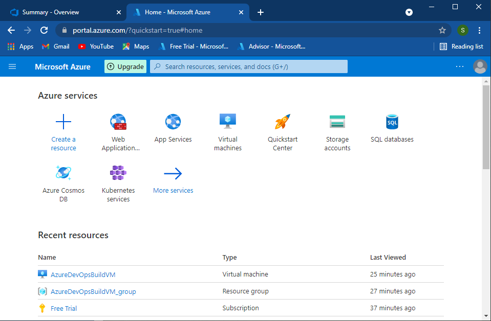 Deploying an Azure web app using Azure DevOps