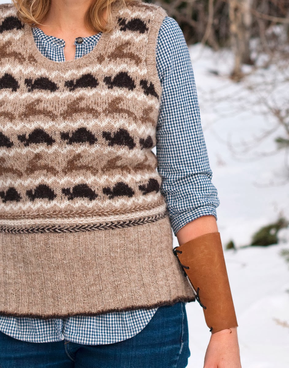 Fancy Tiger Crafts: Tortoise and Hare: A Vest Success!