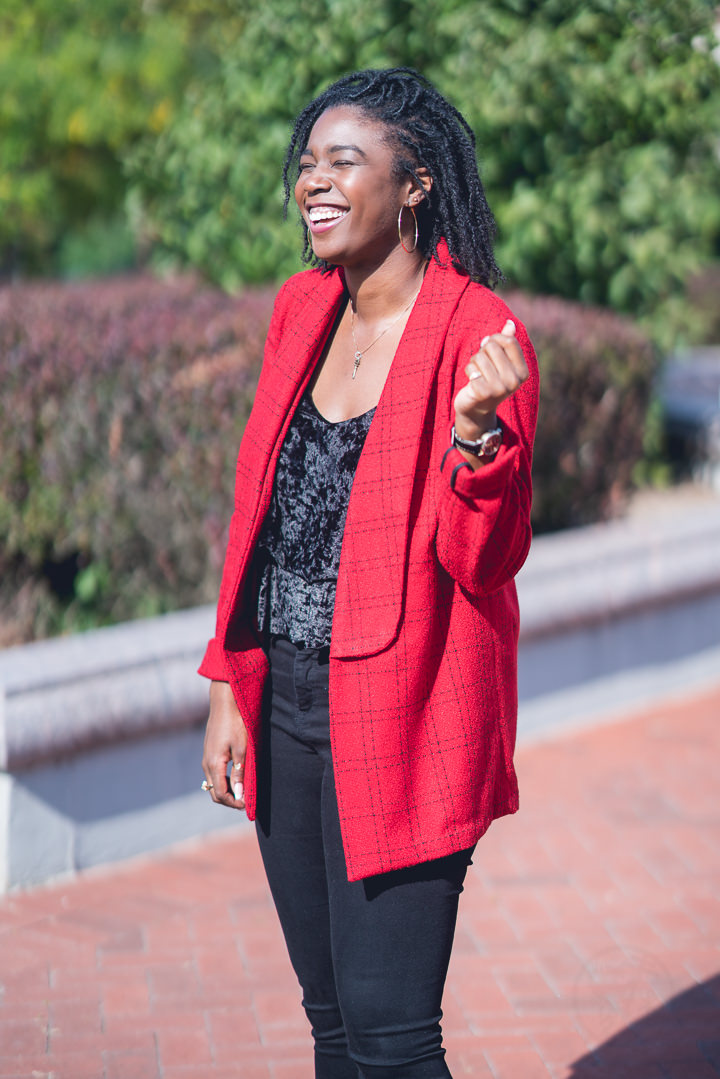 The Tell Tale Tasha: Windowpane Wool | Simplicity 1283