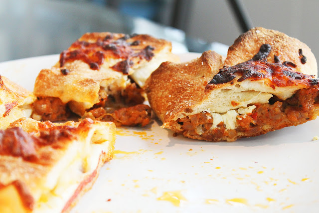 Stuffed Pizza Rolls, Two Ways