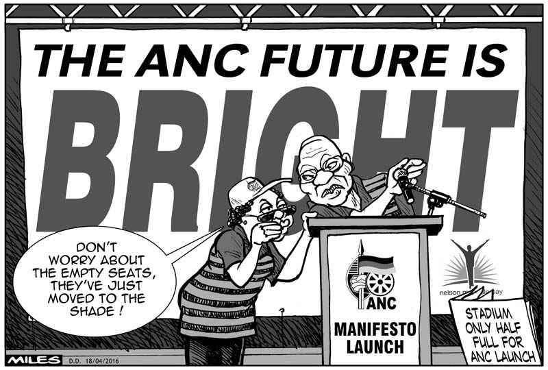 Cartoons by Miles: Half full or half empty