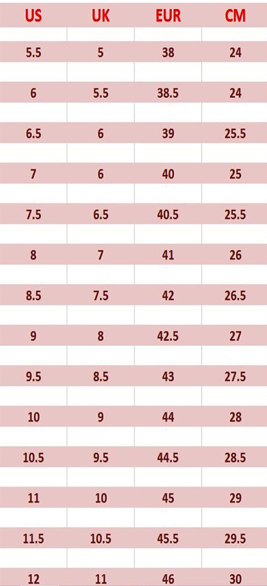 Blog Kang Izal: Tabel Ukuran Sepatu Nike Original