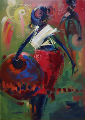 'Seyi Ajayi's Art (Living Colours): Images and Simplification