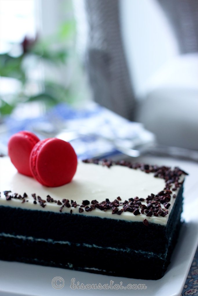 Blue Velvet Cake - Bisous À Toi