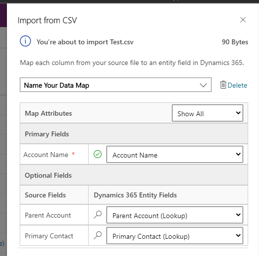 Import Data Behaviour For Lookup Fields In Dynamics 365microsoft Dataverse