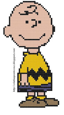 Fabinha Gráficos Para Bordados: Charlie Brown