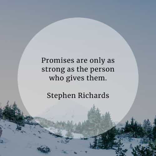 55 Promise quotes that'll explain the value of your words