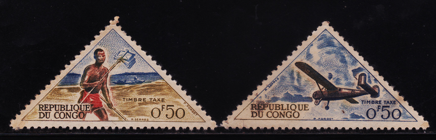 Heritage of Indian stamps site: Congo Republic stamps collection