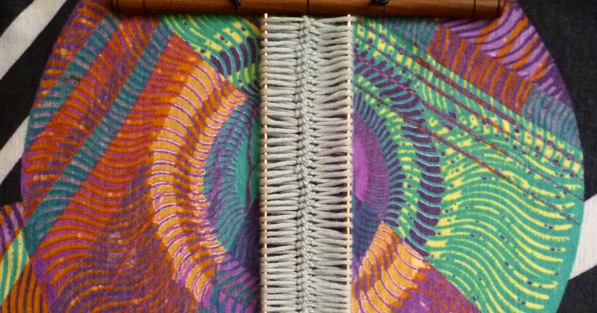 Stitch Story: Finally...A Chance to Try My Hairpin Lace Loom!