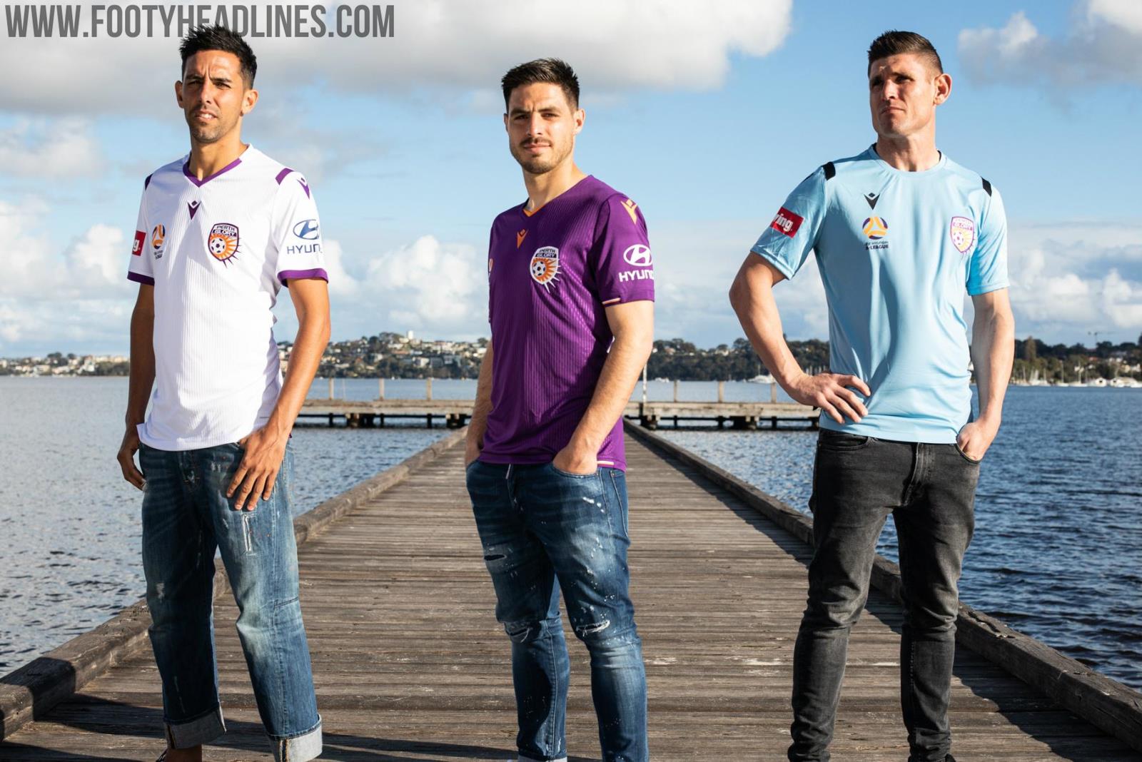 Perth Glory 19-20 Home & Away Kits Released - Footy Headlines