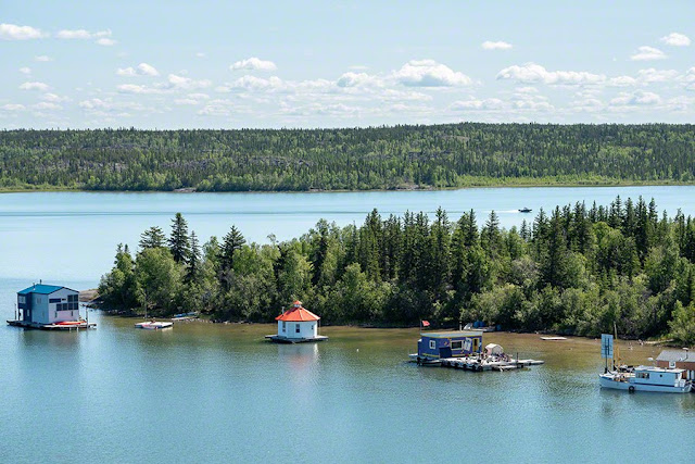 Arctic Vacation, Yellowknife, Northwest Territories, Canada: July 2019