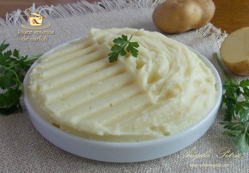 Piure spumos de cartofi ~ ReteteAngela ~ retete simple si gustoase