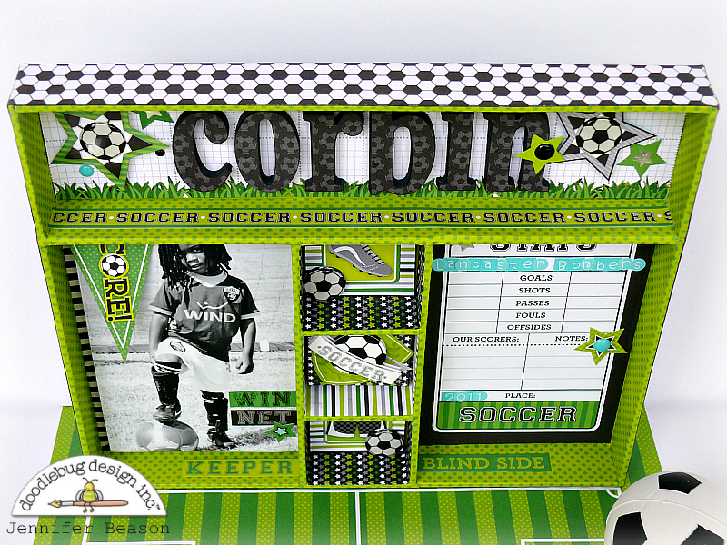 Doodlebug Design Inc Blog: Goal! Collection: Soccer Shadow Box by ...
