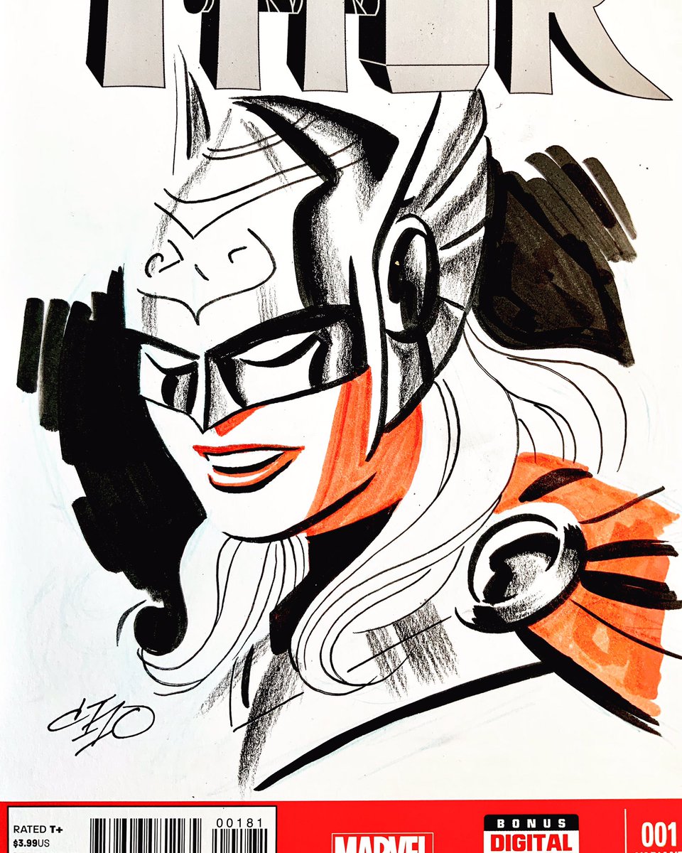 Fishermagical Thought: Thorsday: Thor Art by Michael Cho