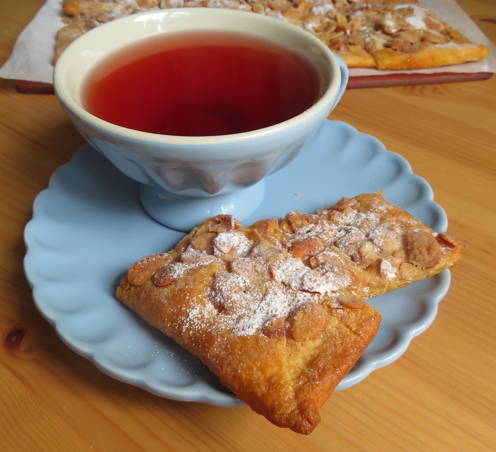 Sugar Crusted Almond Bars | The English Kitchen