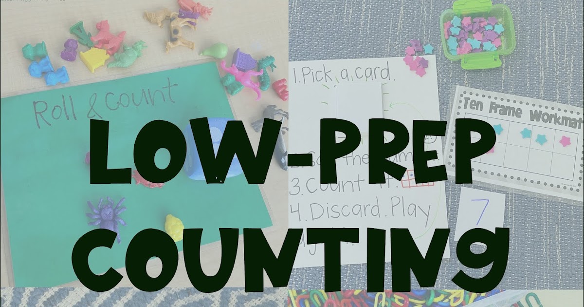 Little Miss Kim's Class: Low-Prep Counting Activities