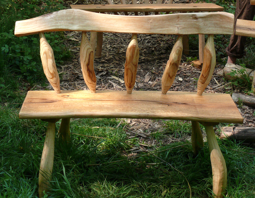 Greenwood Woman: Sculptural Benches