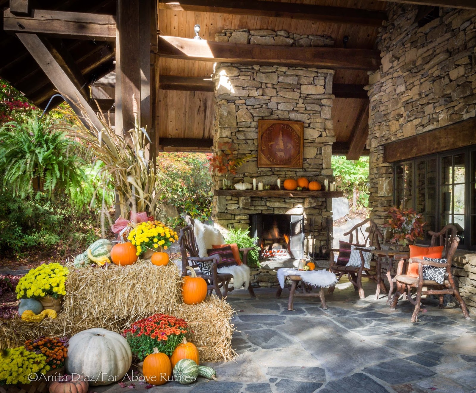 Fall in the mountains - Whispering Pines Homestead