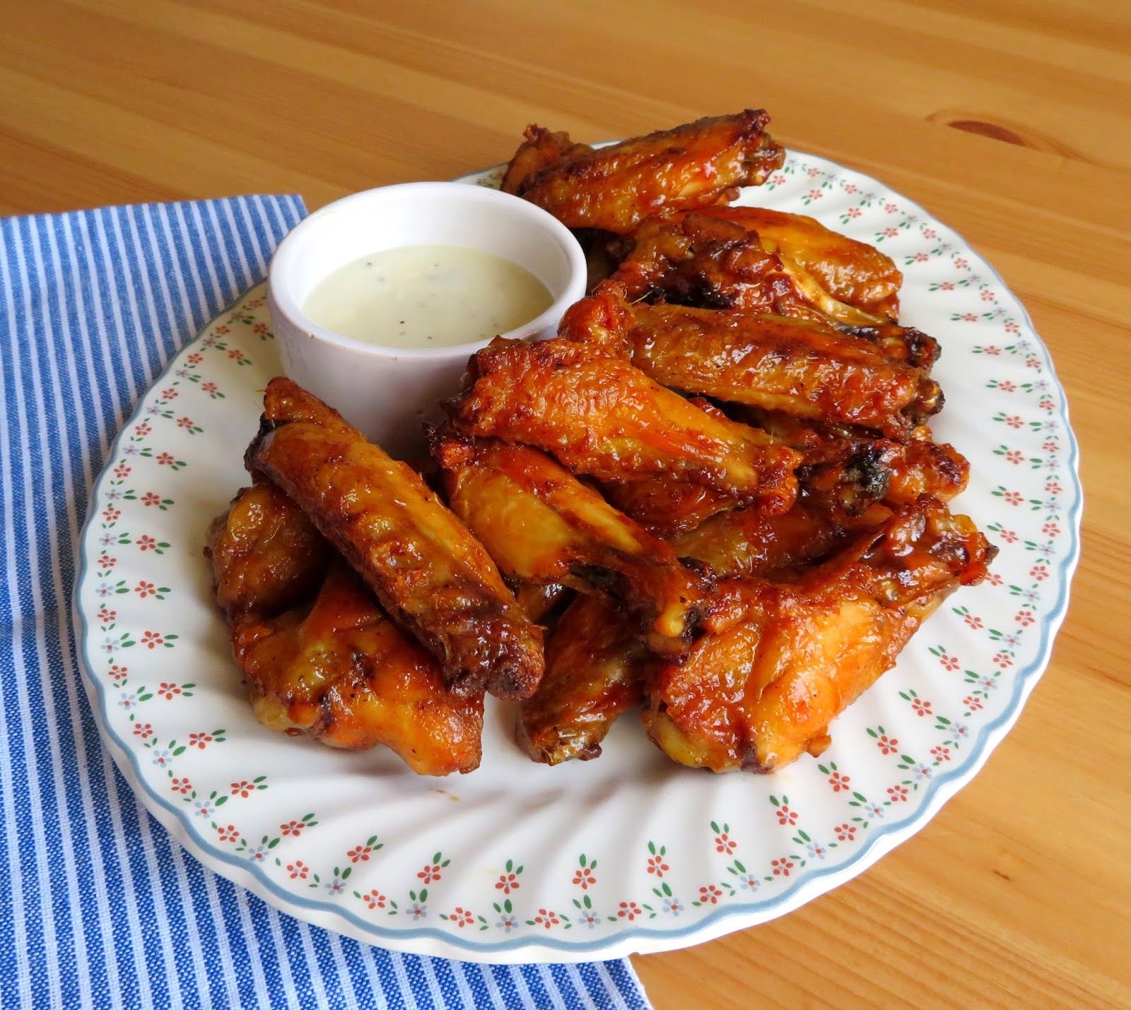 Crispy Baked Hot Wings - Secret Home Made