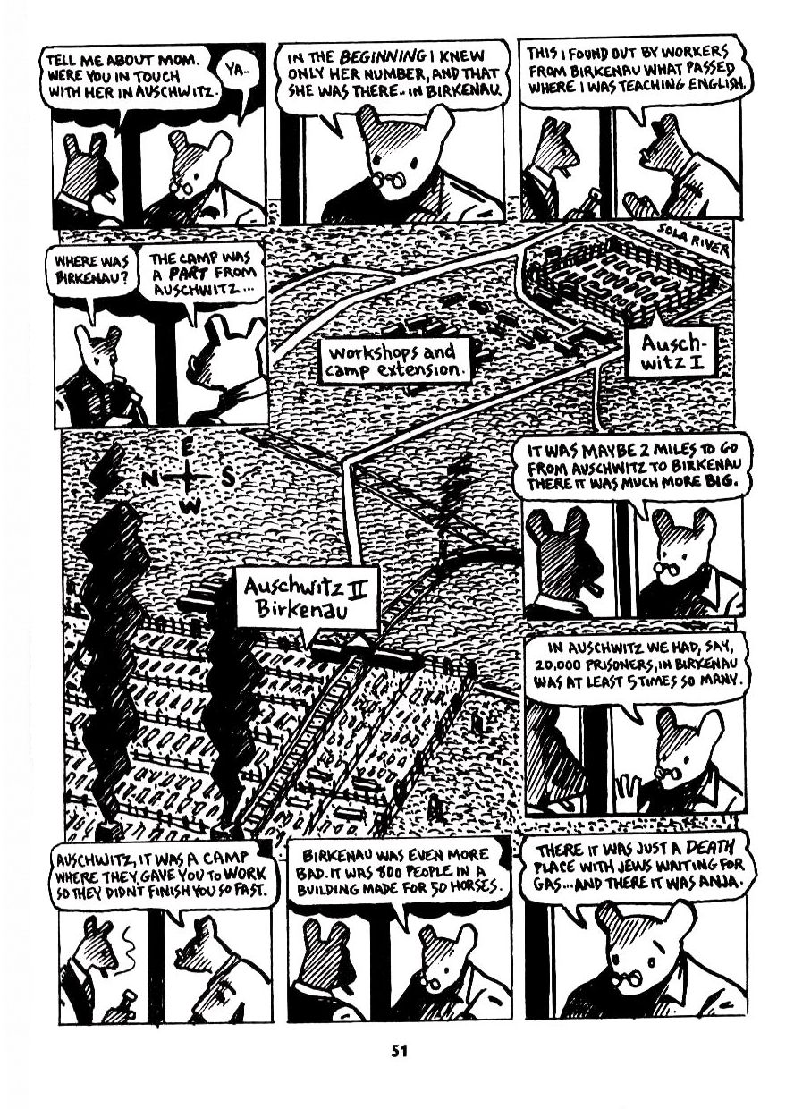 Black & White and Bronze!: Maus: A Survivor's Tale. And Here My ...