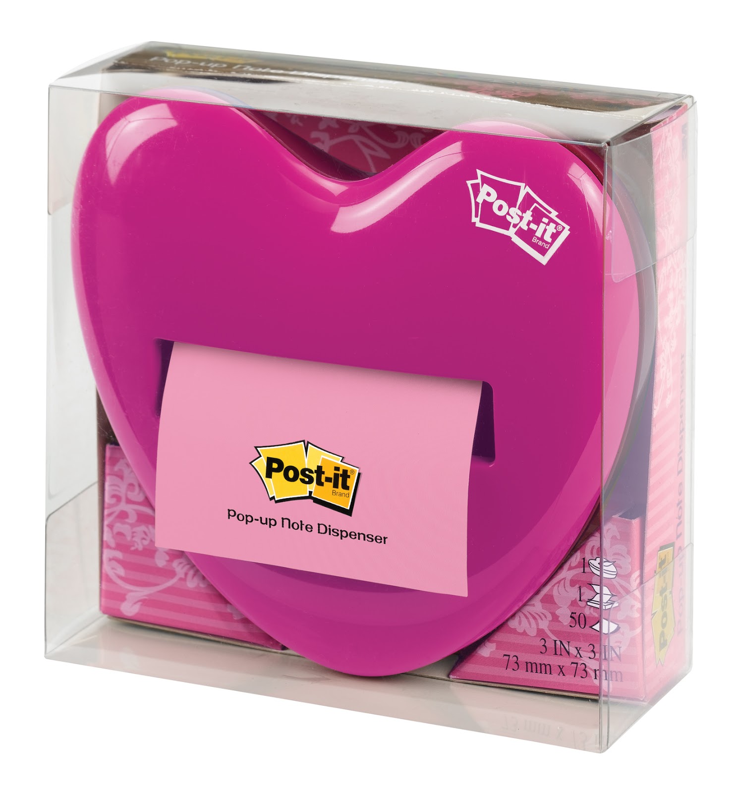 Post-It® Corazón para el Día de San Valentín