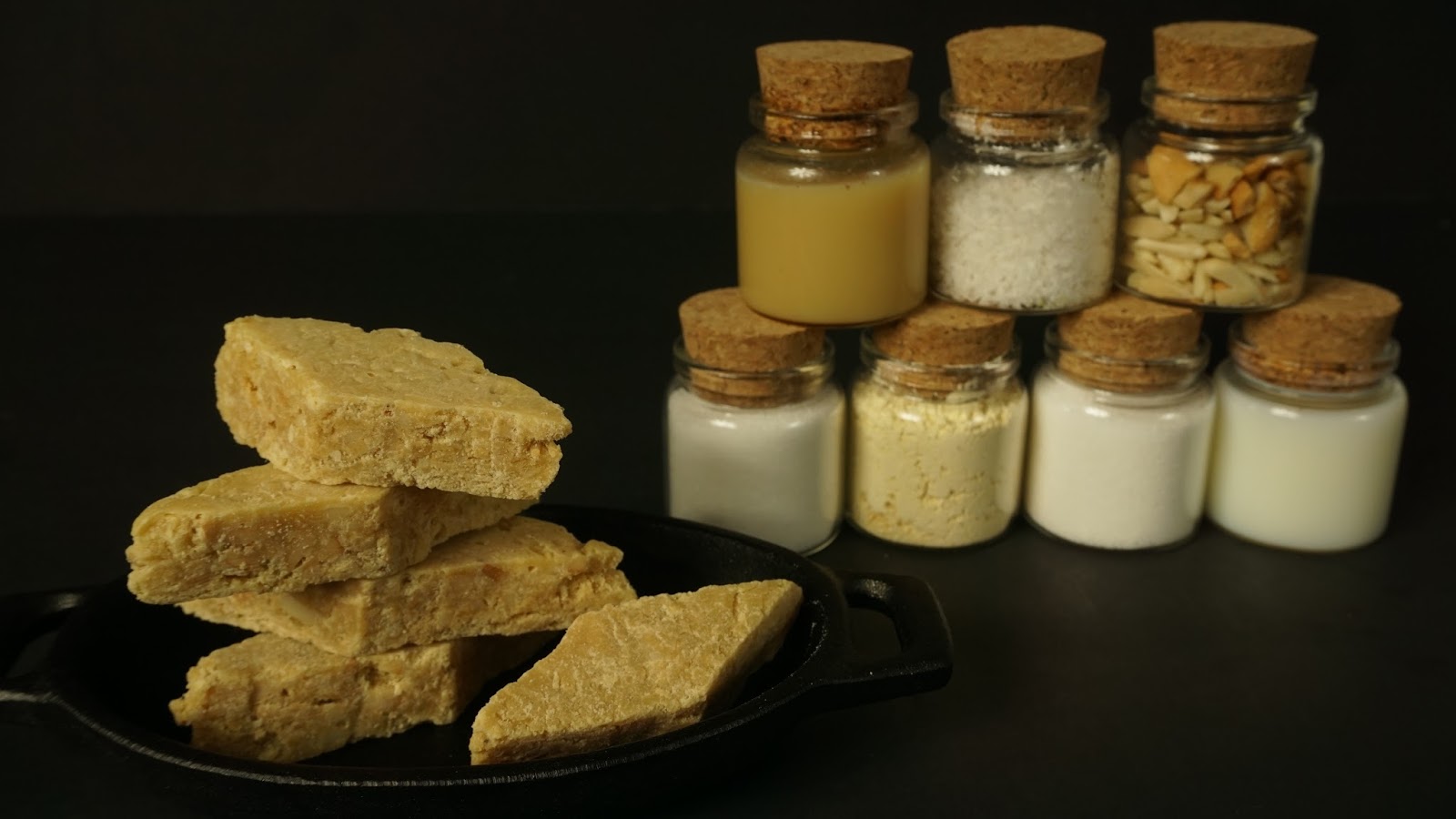 7 Cup Burfi / 7 Cups sweet recipe | Steffi's Recipes