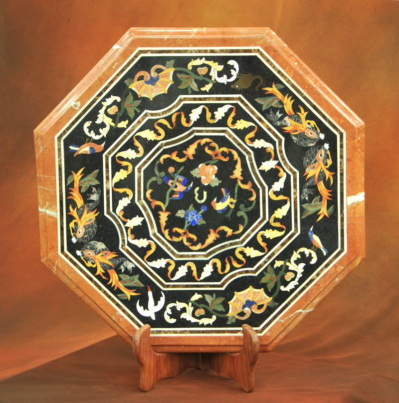 Indian Artist Art Products in Black Marble