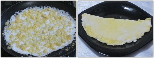Shobha's Food Mazaa: PANQUECAS DE TAPIOCA ( Tapioca Pancakes)