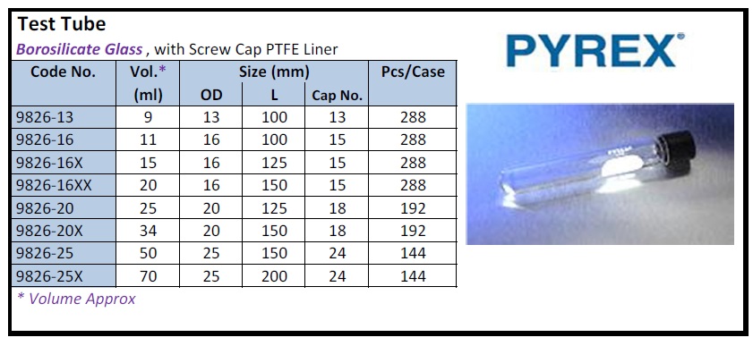Test Tube - Pyrex | CREATIVE