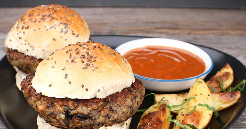 En sniktitt på bildene fra burgerboka | Veganmisjonen