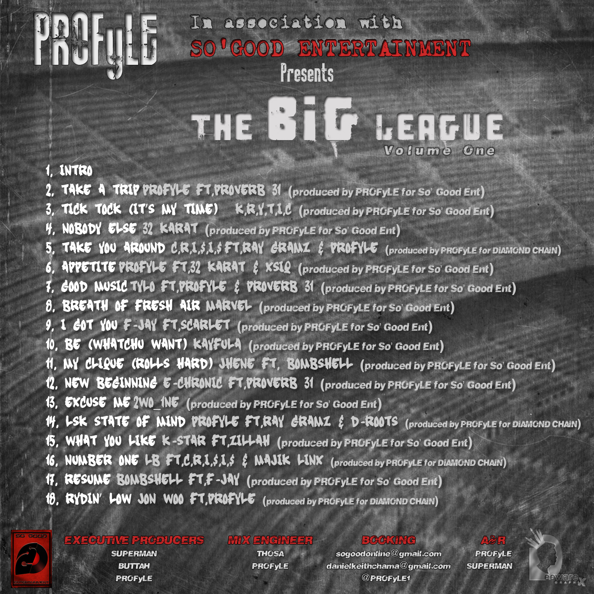 ...Let the Music Speak...: WE PRESENT TO YOU PROFyLE_THE BIG LEAGUE ...