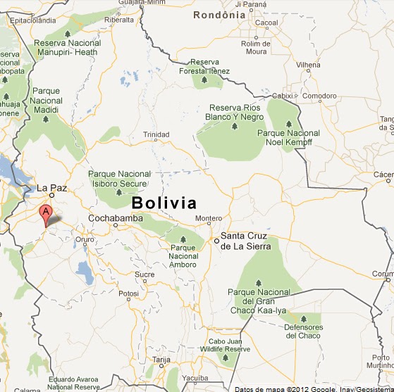 Santiago de Callapa, La Paz, Bolivia: julio 2012