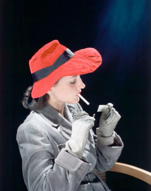 53 Stunning Color Photos that Defined the 40's Female Fashion ~ Vintage ...