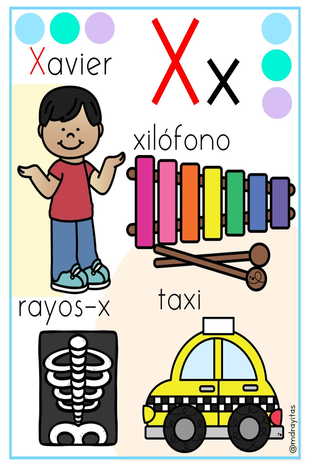 Referentes Abecedario | Materiales Educativos para Maestras