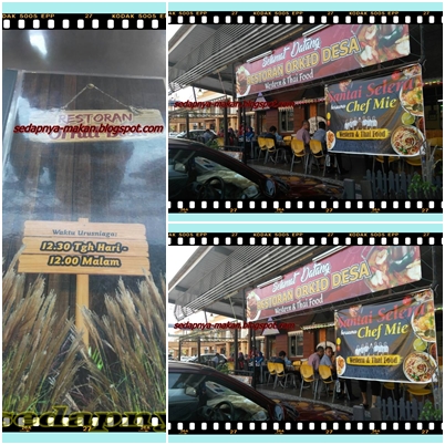 MaKaN JiKa SeDaP: Masakan ala Thai dan western di Restoran Orkid Desa ...