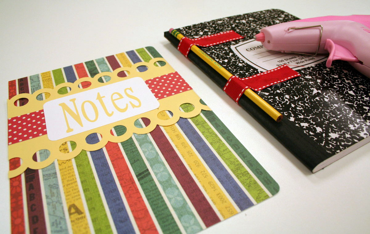 Oh My Crafts Blog: DIY School Notebook