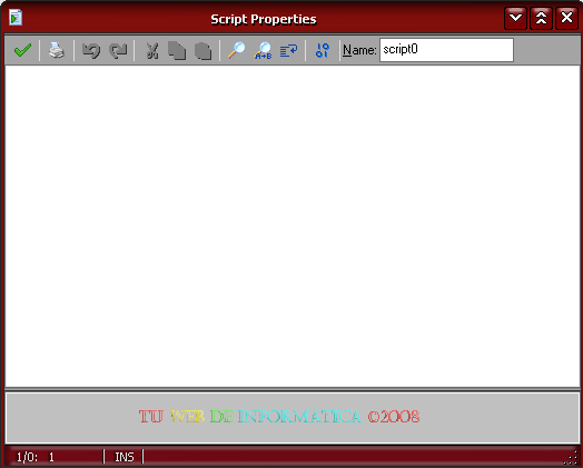Scripts ~ Game Maker