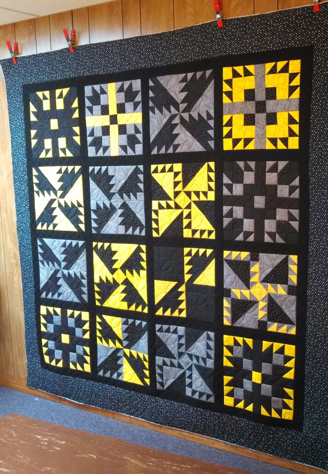 Quilting In The BunkHouse: Graduation Quilt