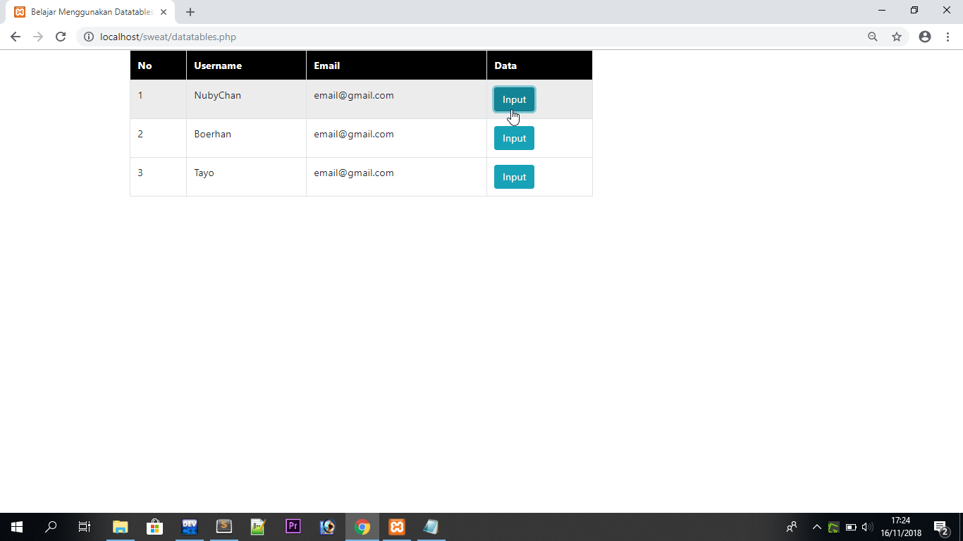 Mempercantik Table HTML Dengan Plugin Datatable Jquery - wawaayusoff Mempercantik Table HTML Dengan Plugin Datatable Jquery - wawaayusoff