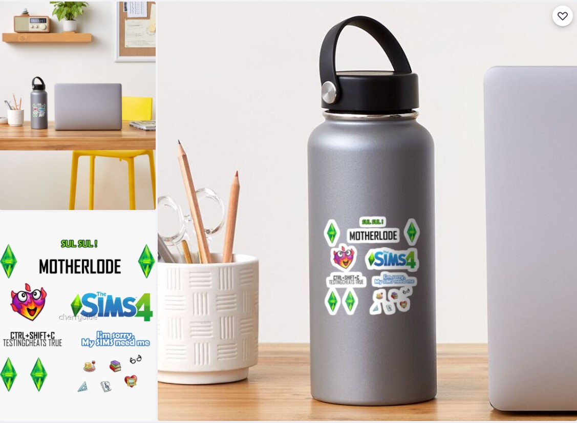 The Best Sims Stickers From RedBubble