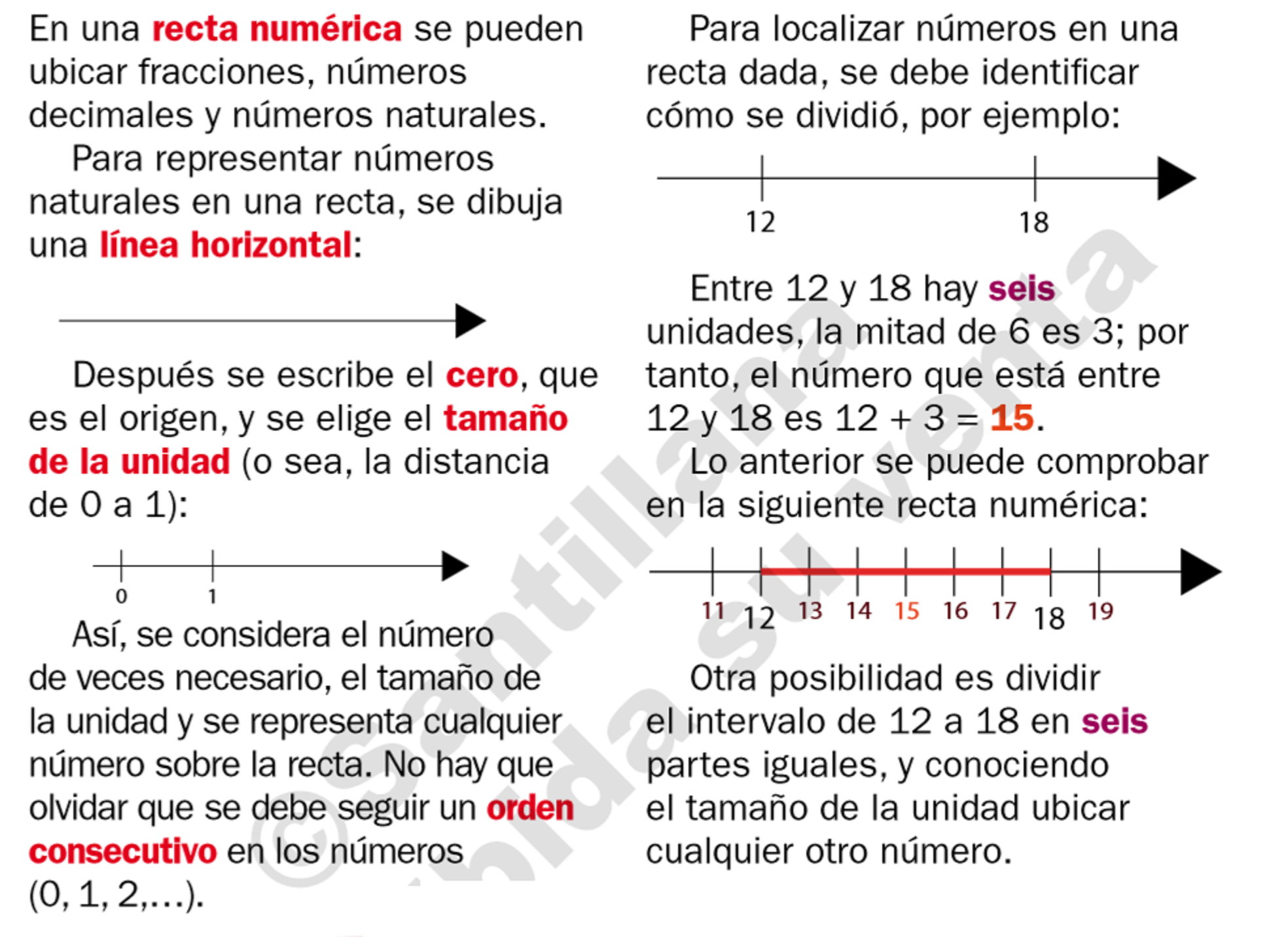 Cuarto Grado 2020 2021: Matemáticas.- Rectas numéricas y fracciones