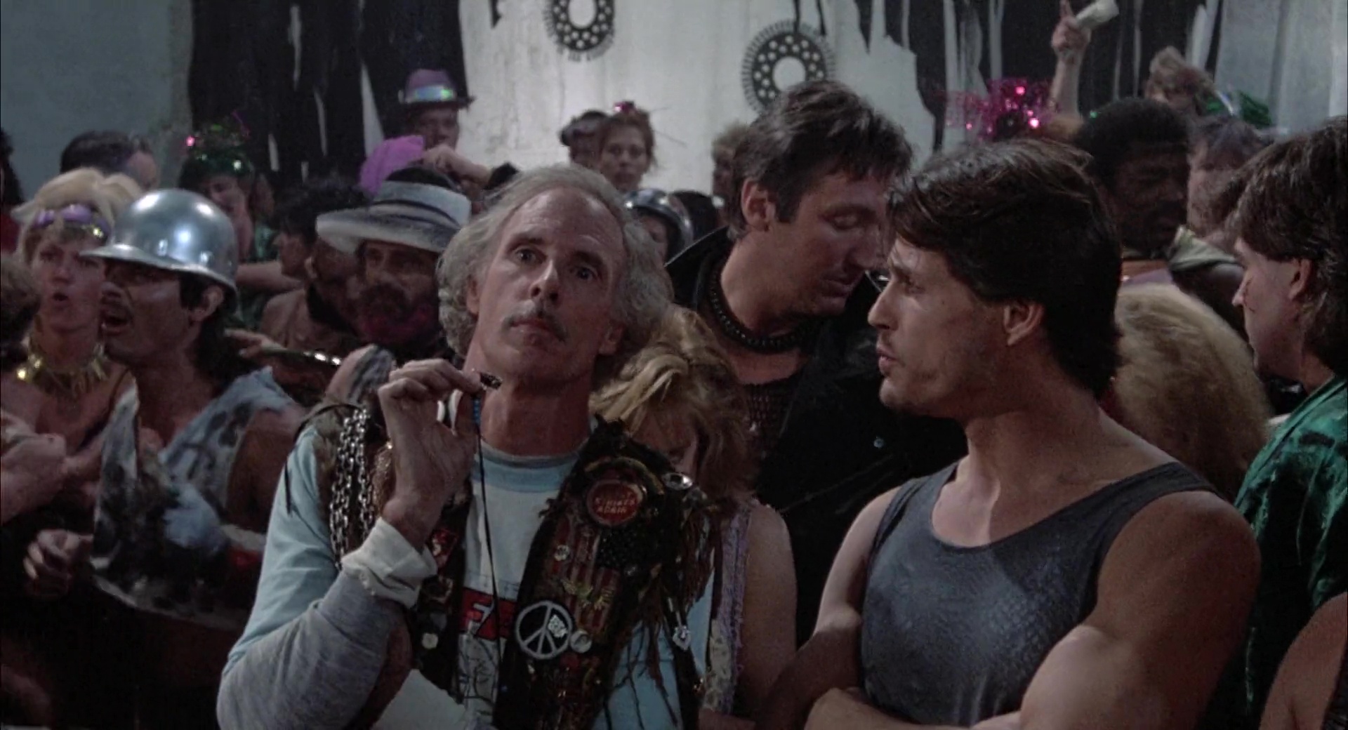 ausCAPS: Michael Paré shirtless in World Gone Wild