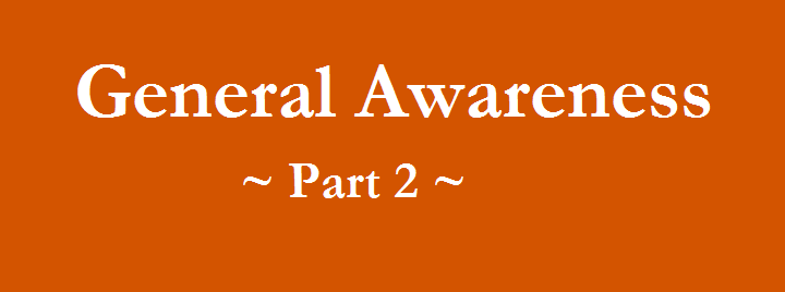General Awareness Question Part 2 My Job School general-awareness-question-part-2-my-job-school