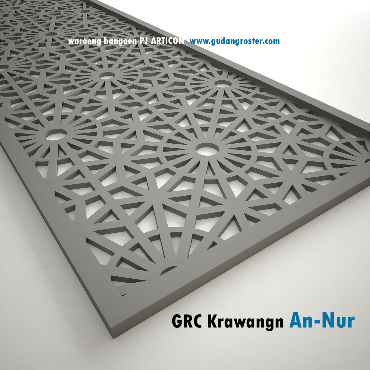 GRC ARTIKON: Alternatif Desain/Motif GRC Krawangan (Islamic Geometric ...