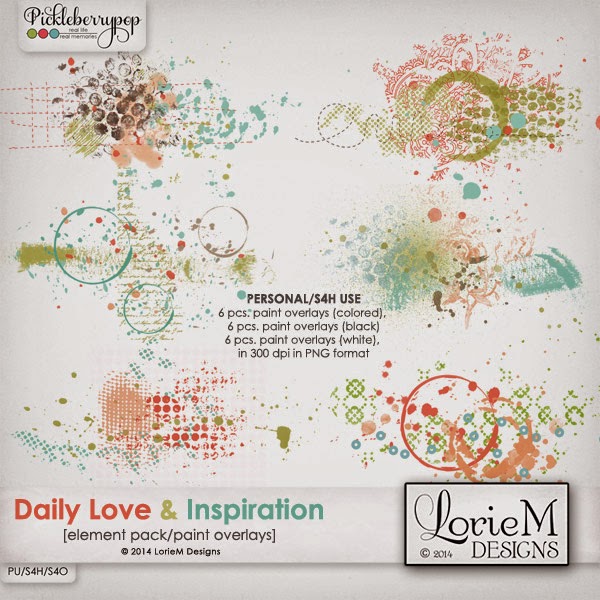 LorieM Designs: Daily Love & Inspiration, $1.00 each, FWP Offer + Freebie