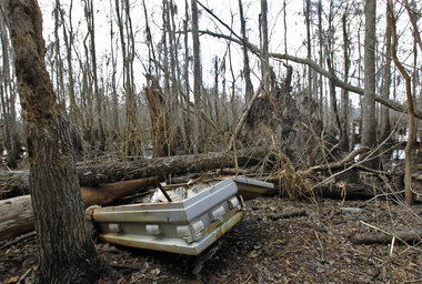 Floating Caskets: When Cemeteries Flood
