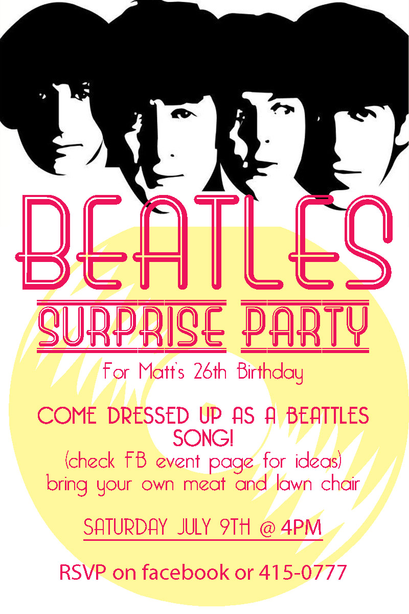 12 Stone Dance: Beatles Themes Party